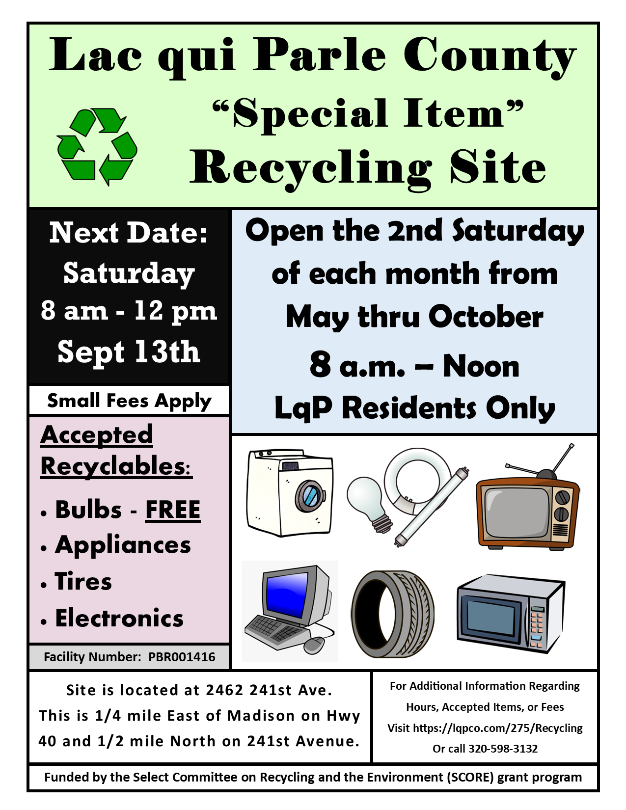 News Flash • Lac qui Parle County, MN